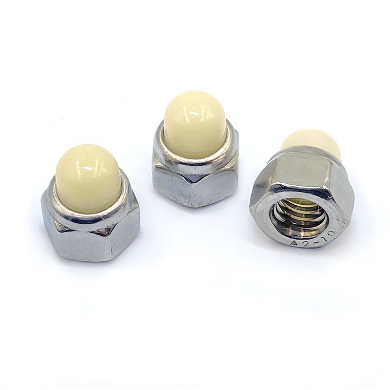 Hexagon Domed Cap Nuts With Nonmetallic Insert - China Loong Fastener ...
